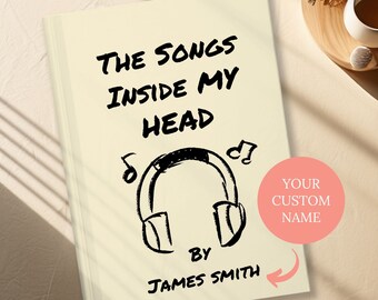 Personalized Lyric Journal Custom Songwriters Notebook Musician Song ...