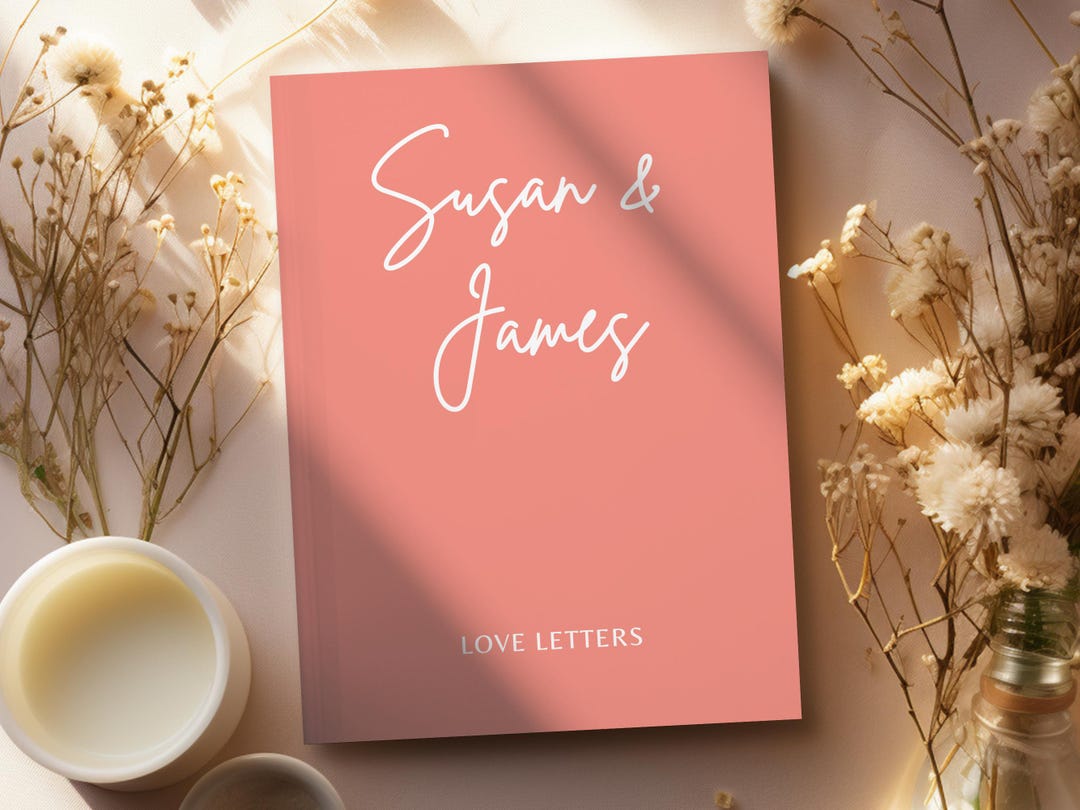 Personalized Love Letters Notebook for Couple Custom Journal for First ...
