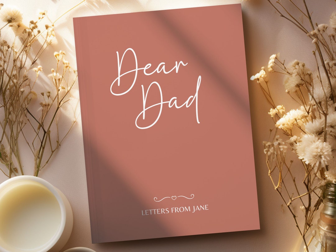 Dear Dad Journal for Loss of Father Grief Journal for Father Grief ...