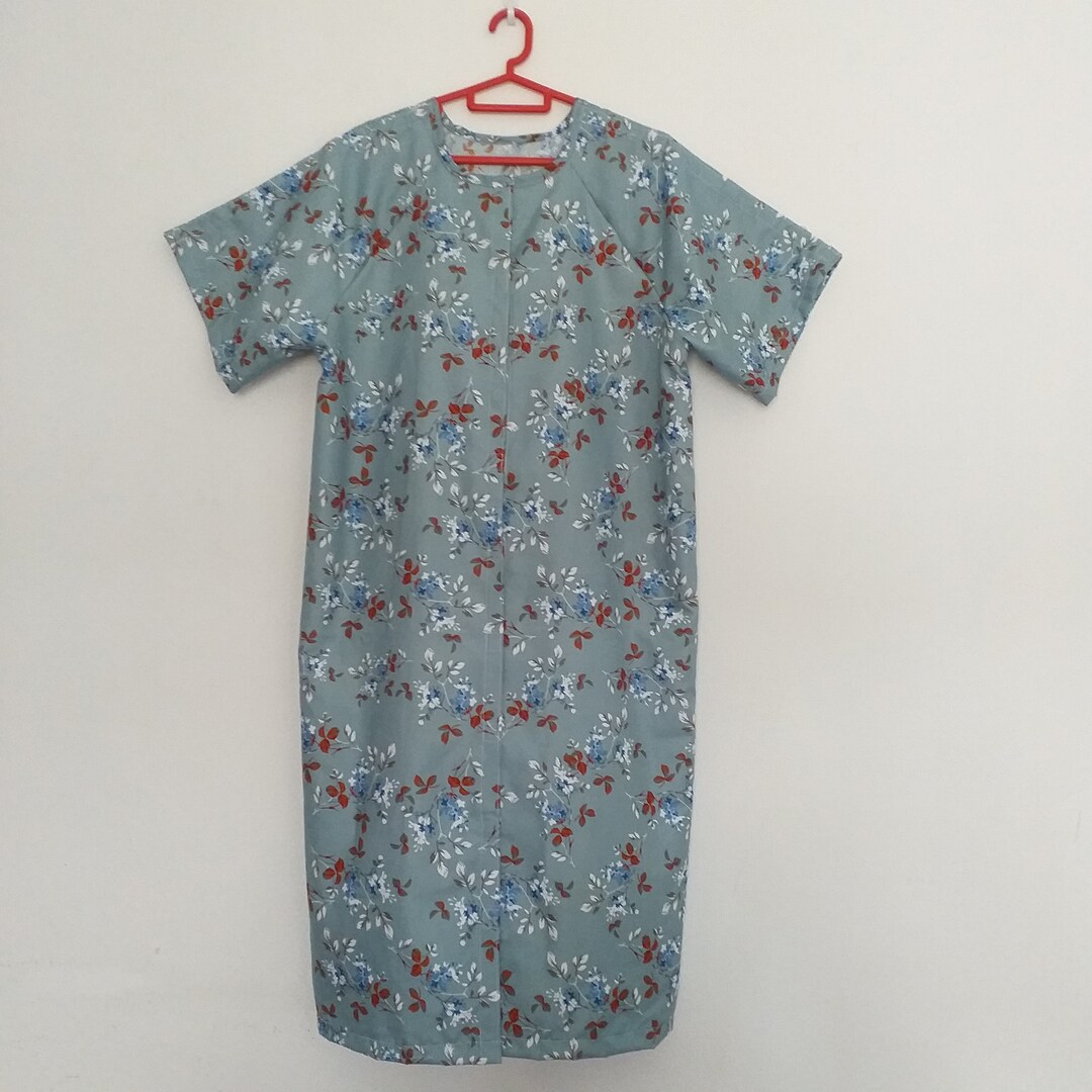 Housecoat,housegown,elderly,adaptive, Alzheimer's Clothing - Etsy