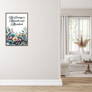 Inspirational Quote Wellness Poster , Inspirational Gift, Home Office ...