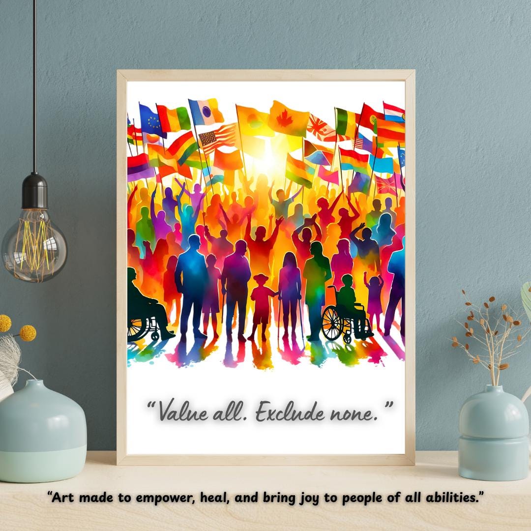 Inspirational Disability Quote Print: Instant Classroom Inclusion ...