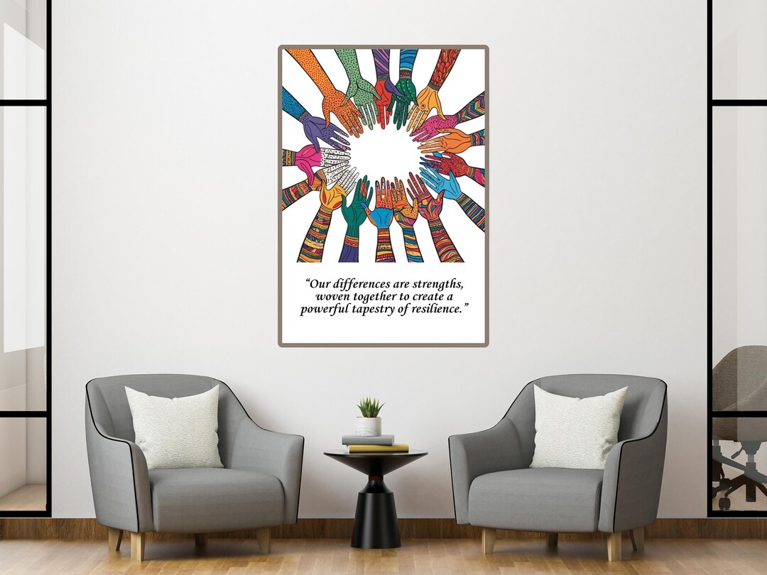 Disability Empowerment Quote Wall Art, Disability Awareness & Inclusion ...