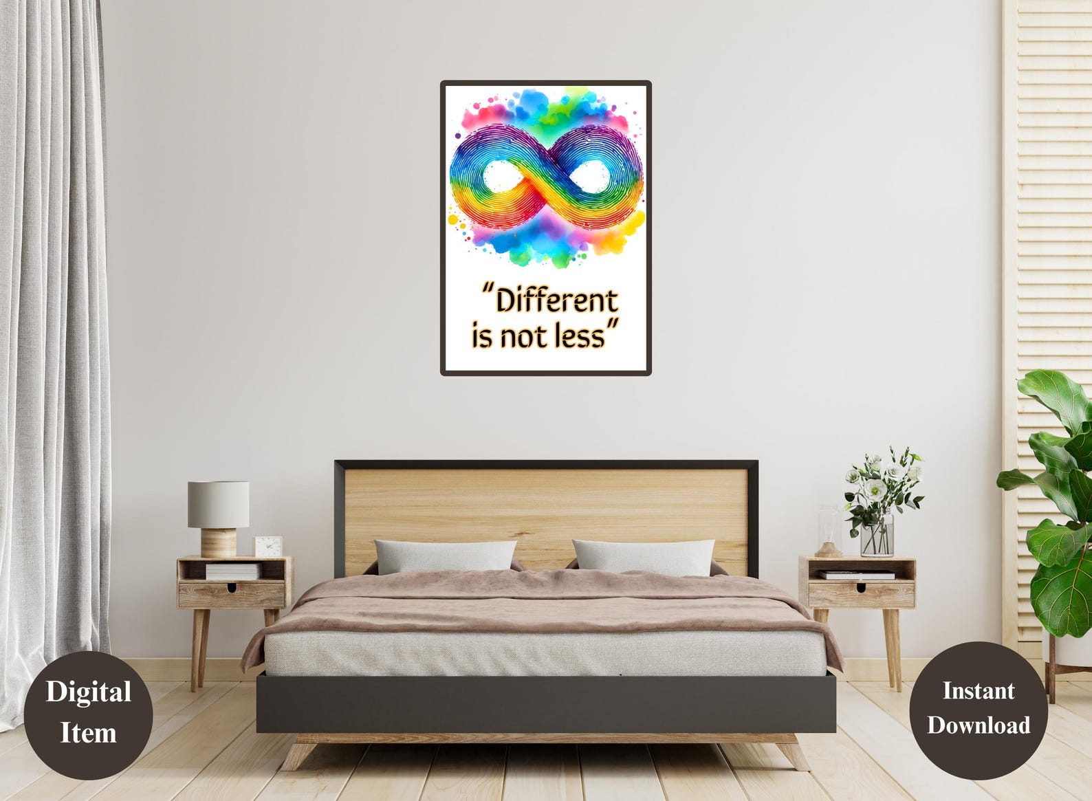 Disability Pride Empowering Mini Print, Printable Inspirational Quote ...
