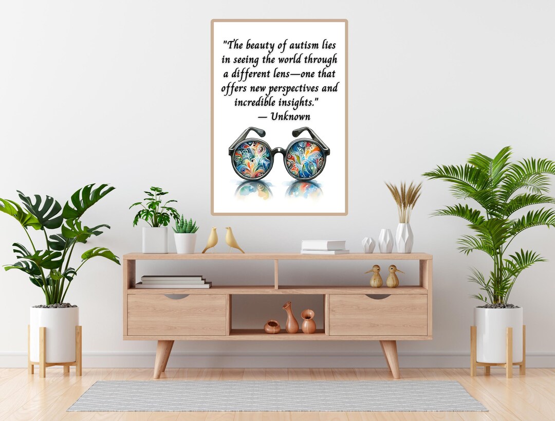 Inspirational Autism Awareness Quote Printable, Disability Acceptance ...