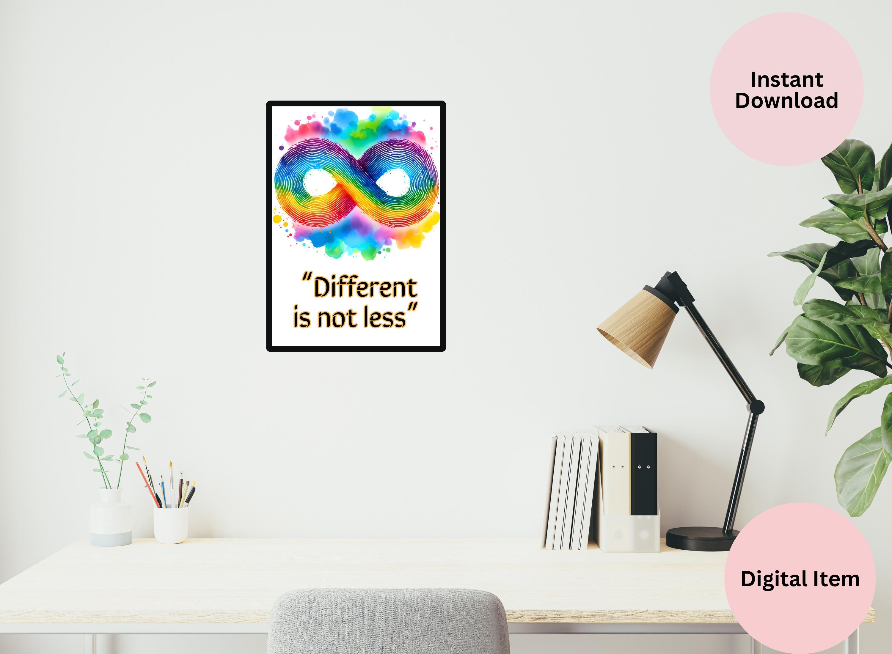 Disability Pride Empowering Mini Print, Printable Inspirational Quote ...