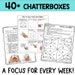 Phonics Chatterboxes | Phonics Cootie Catcher Fortune Tellers | 40 ...
