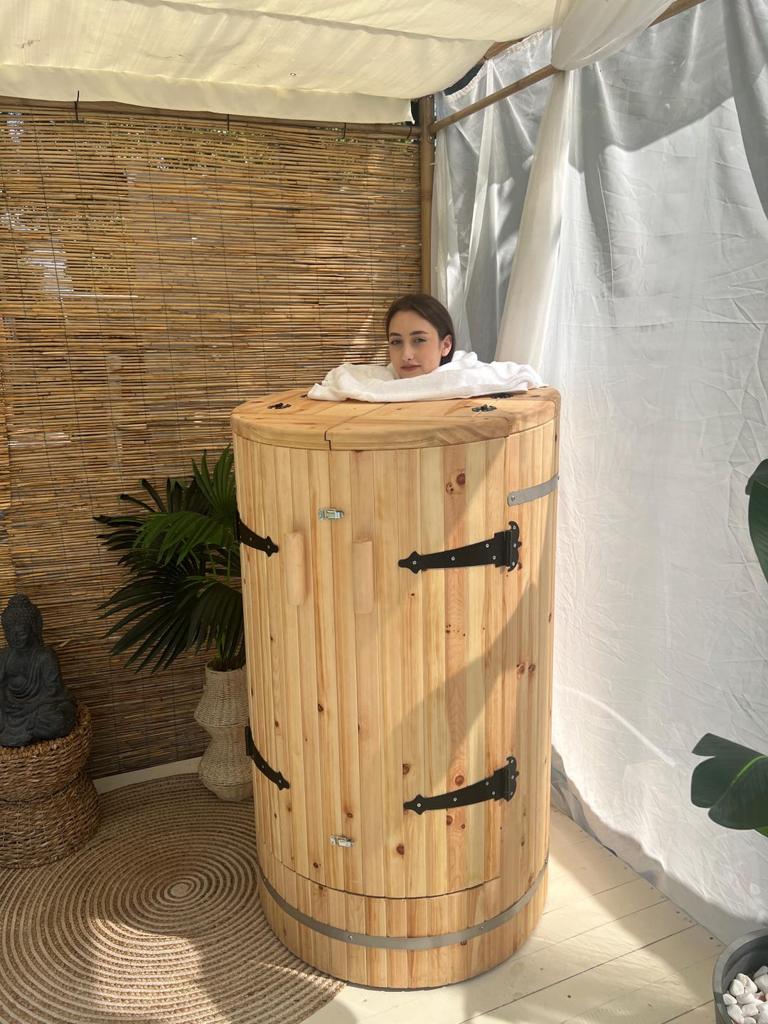 Sauna Cabins, Sedar Sauna, Mini Steam Room, Fasssauna, Wooden Phyto ...