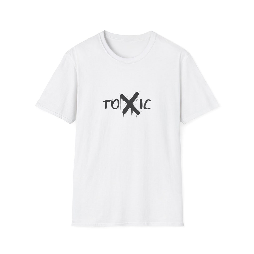 Toxic T-shirt | Minimalistic Modern Young Style | Unisex Men & Women's ...