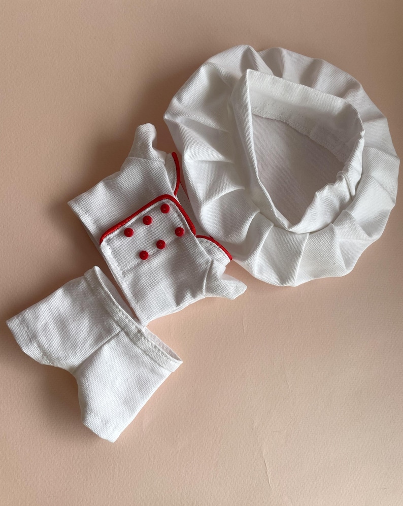 Chef's Uniform for Skzoo, Stray Kids Plushies Clothes, Skzoo Clothes ...