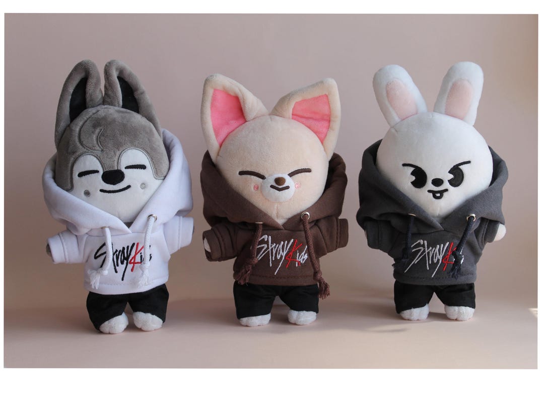 Hoodie Set for Skzoo, Autumn Outfit for Skzoo, Stray Kids Plushies ...