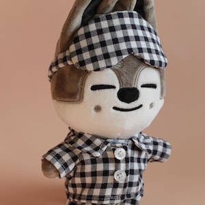 Pajama Set for Skzoo, Stray Kids Plushies Clothes, Skzoo Clothes, Skzoo ...