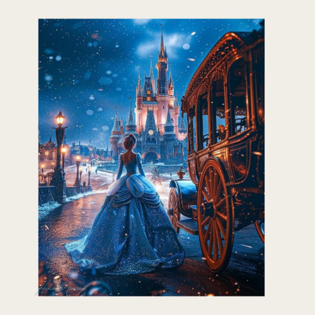 Cinderella Digital Image - Etsy