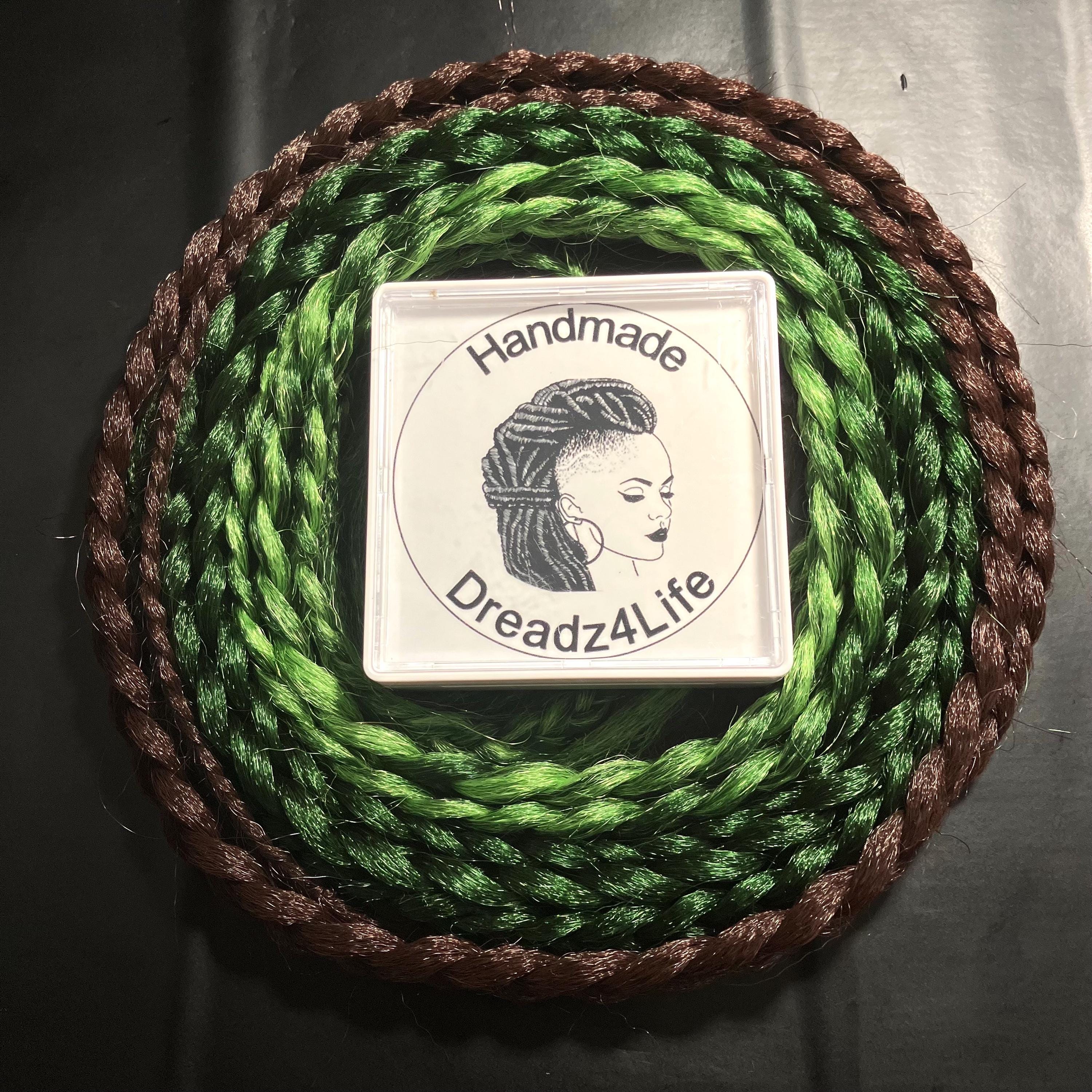 Forest Earthy Braids , Green Brown , DE Braids , SE Braids , Double ...