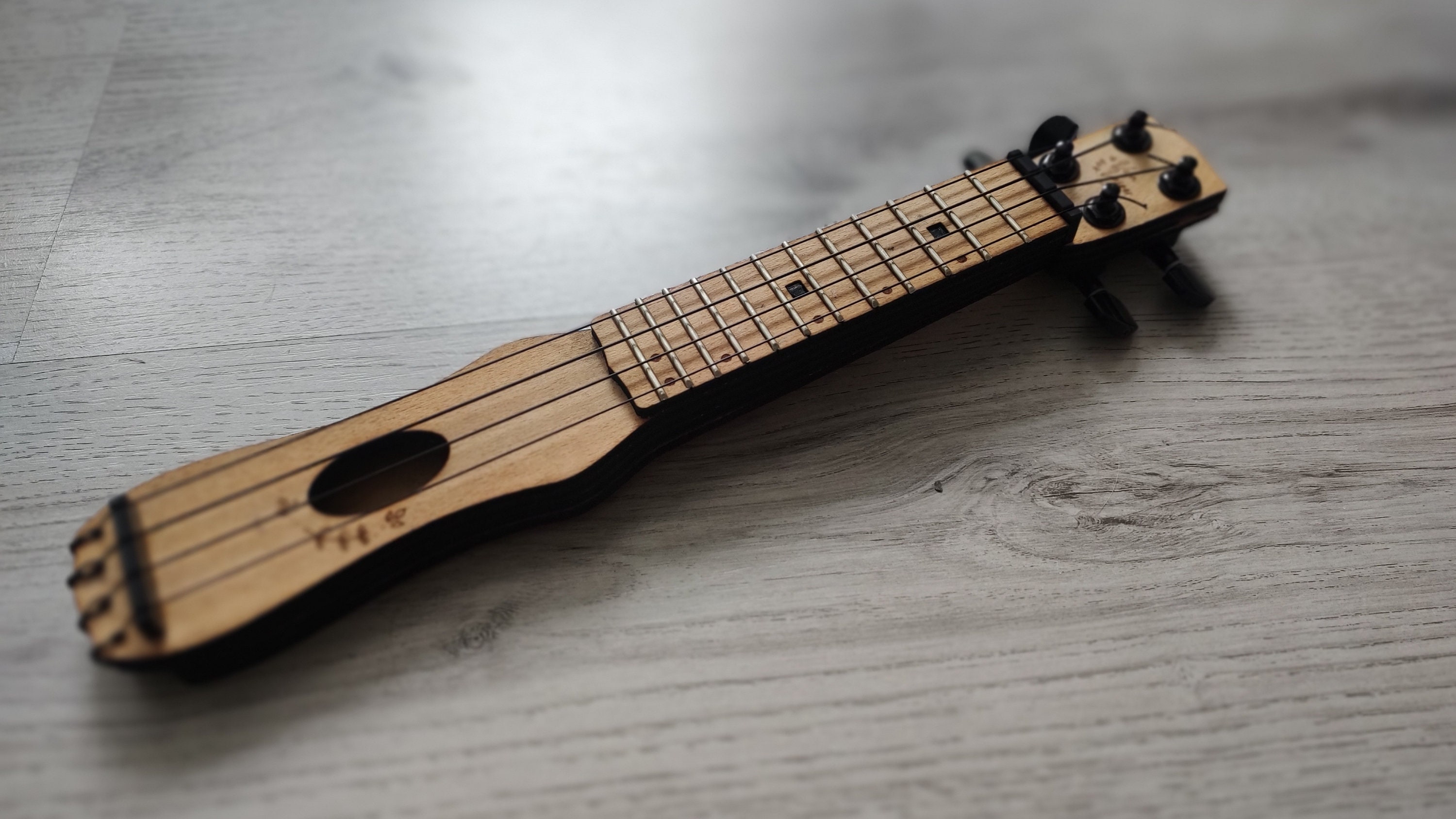 Playable Lasercut Ukulele, Ukulele, Ukulele for Play, Real Ukulele ...