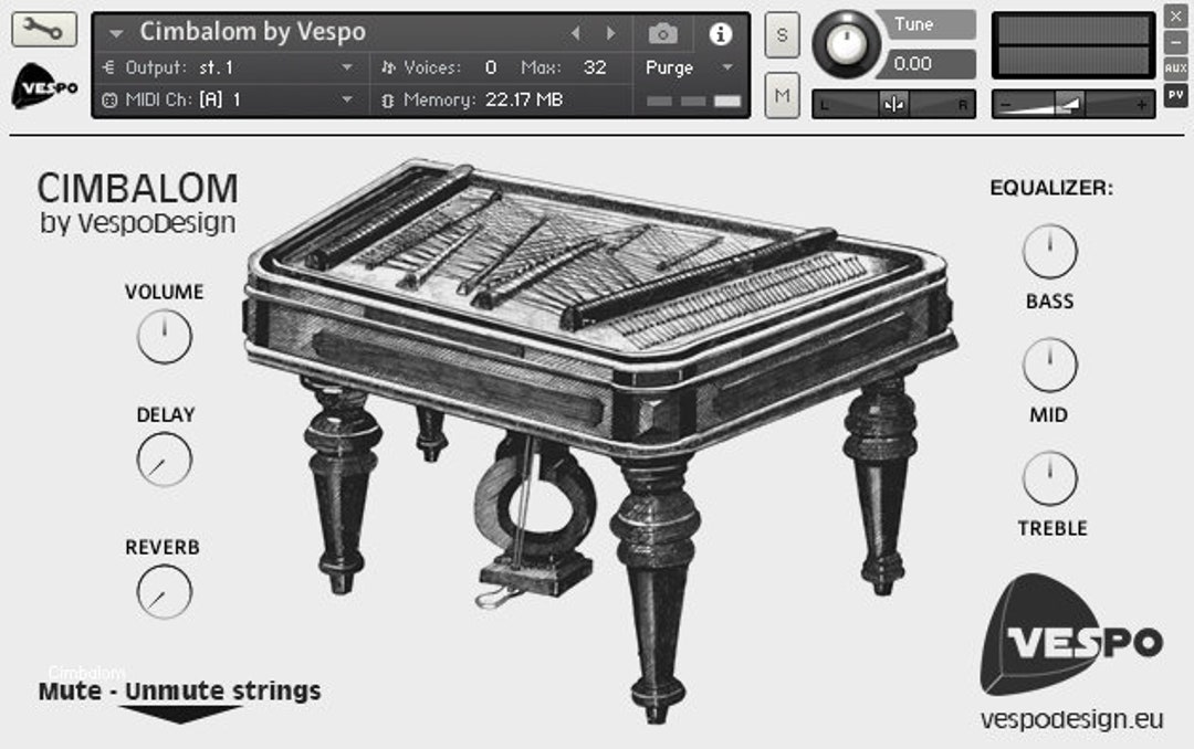 Cimbalom NI Native Instruments Kontakt Library Instrument Music ...