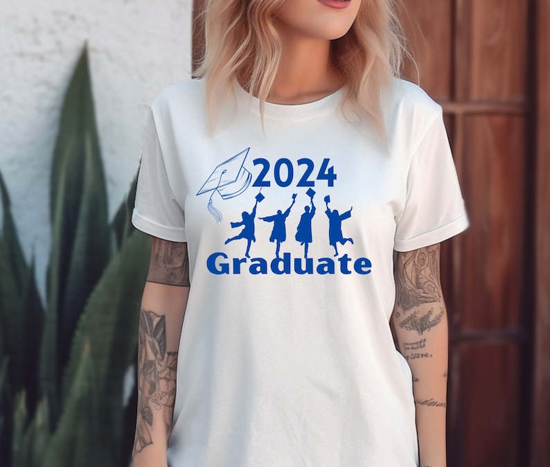 Graduate 2024 SVG, Class of 2024 PNG, Graduation Party 2024 SVG, High ...