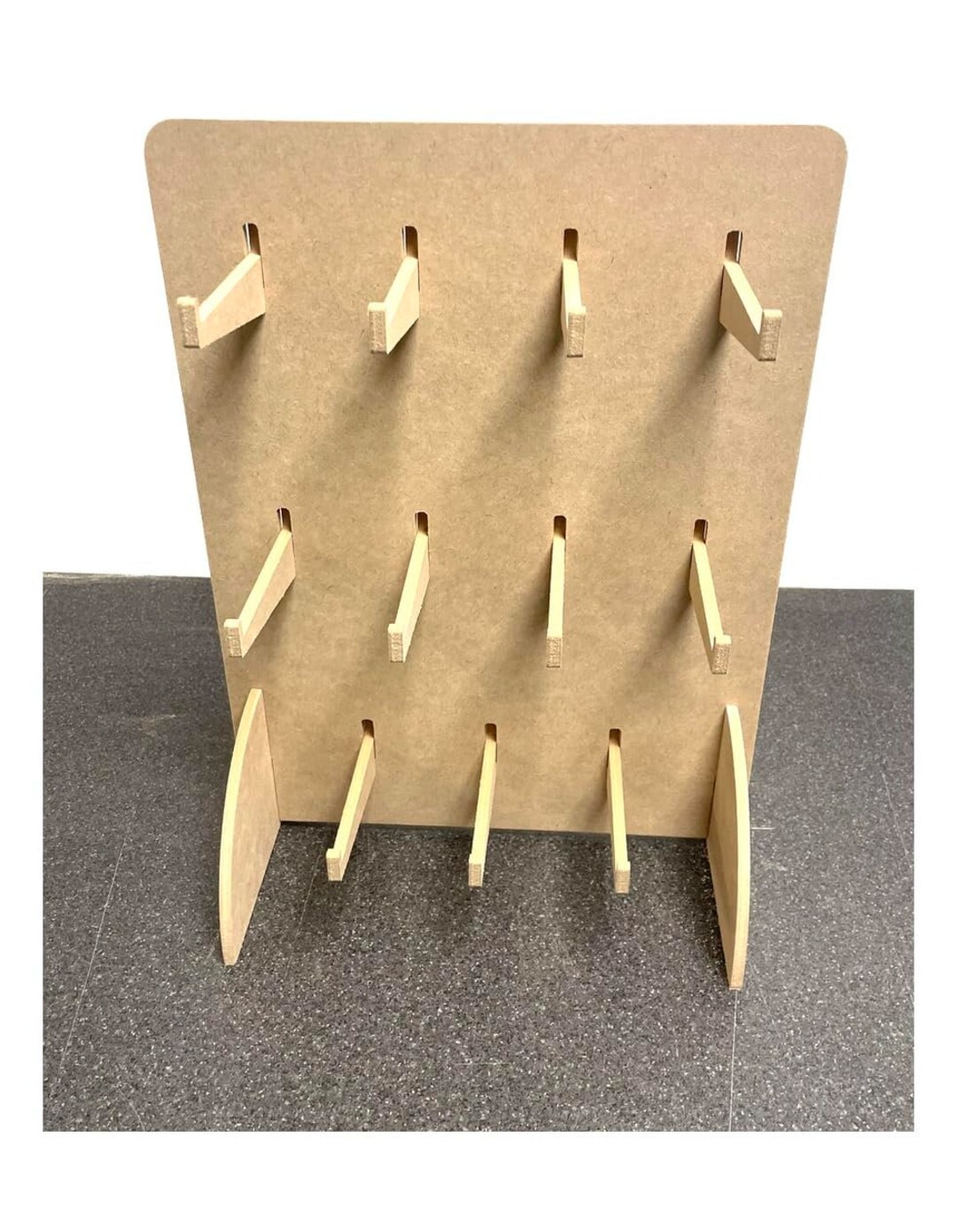 MDF Key Ring Keychain Display Stand Size 300mm X 400mm X 211mm for ...