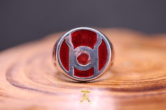 Símbolo Del Anillo De Linterna Roja