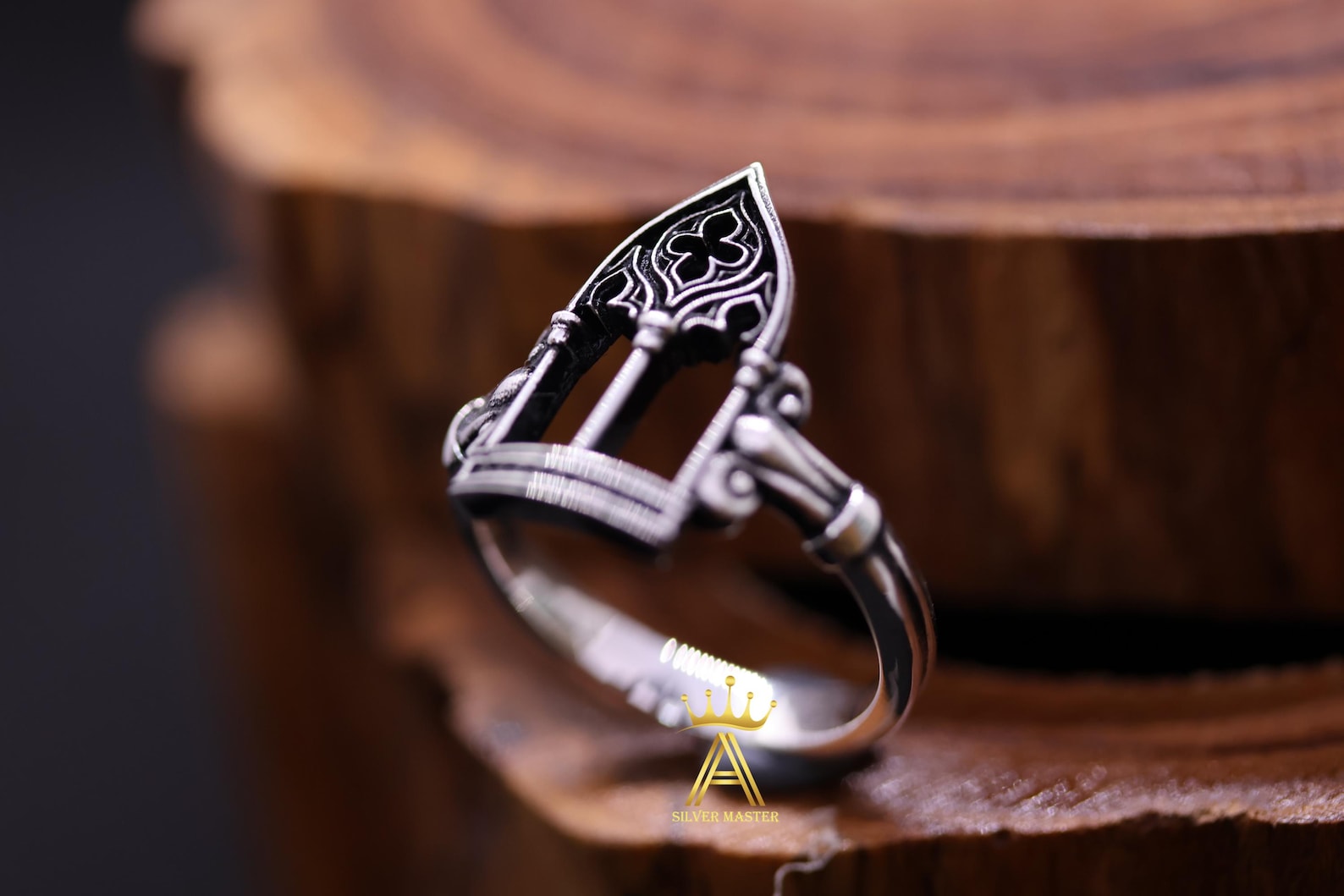 Cathedral Door Ring Church Window Ring Gothic Cathedral Ring Silver 925 ...
