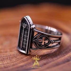 Church Window Ring Cathedral Window Ring Gothic Ring Church Door Ring ...