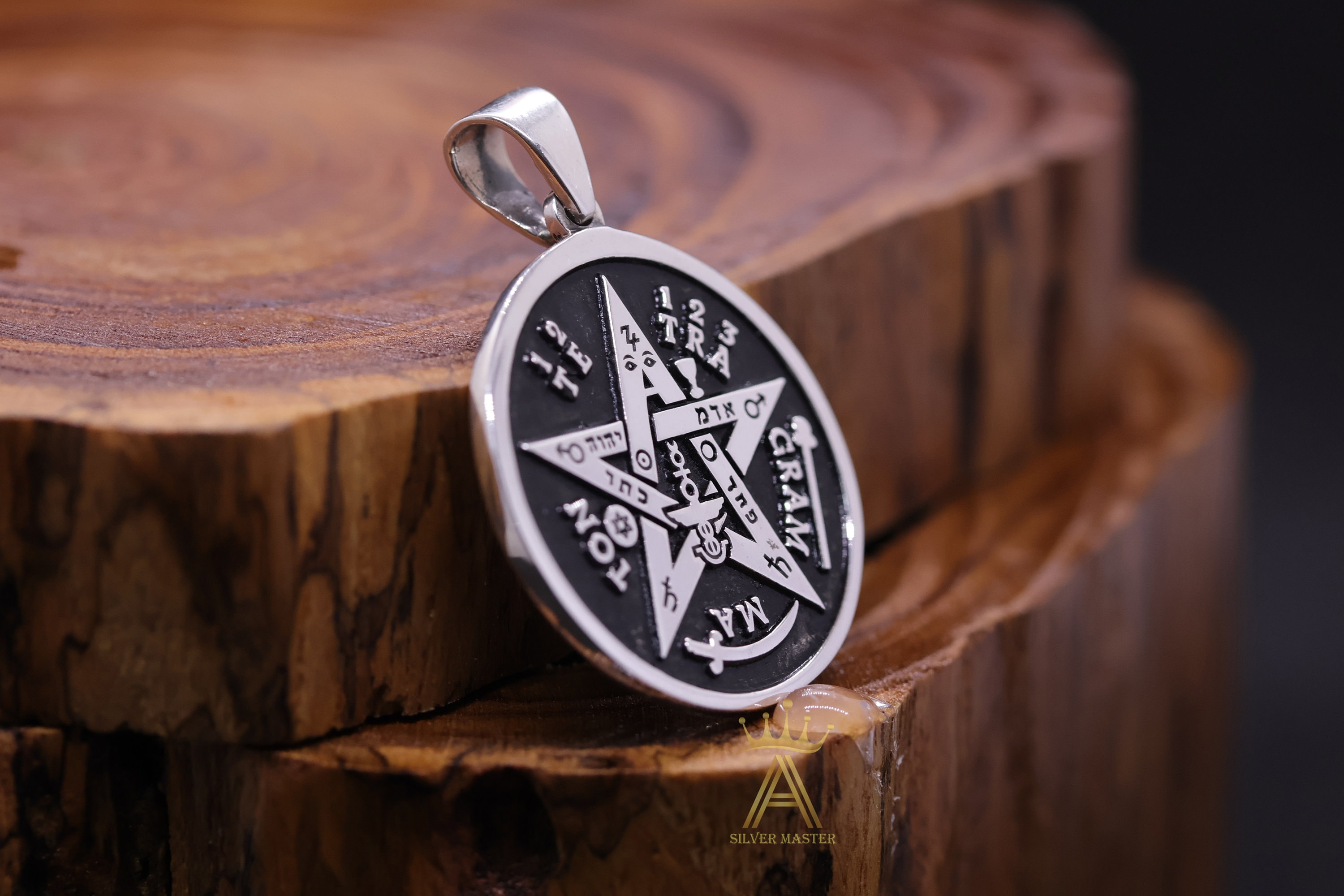 Tetragrammaton Pendant Silver Pendant Silver 925 Silver Tetragrammaton ...