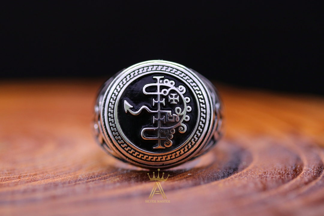 Asmodeus Ring Silver Asmodeus Ring Silver 925 King Asmodeus - Etsy