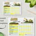 Editable Reward Chart, Kids Reward Chart, Good Behavior Chart, Toddler ...
