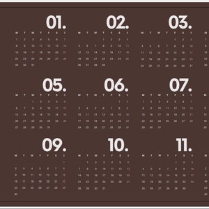 Digital Calendar 2024 - Etsy