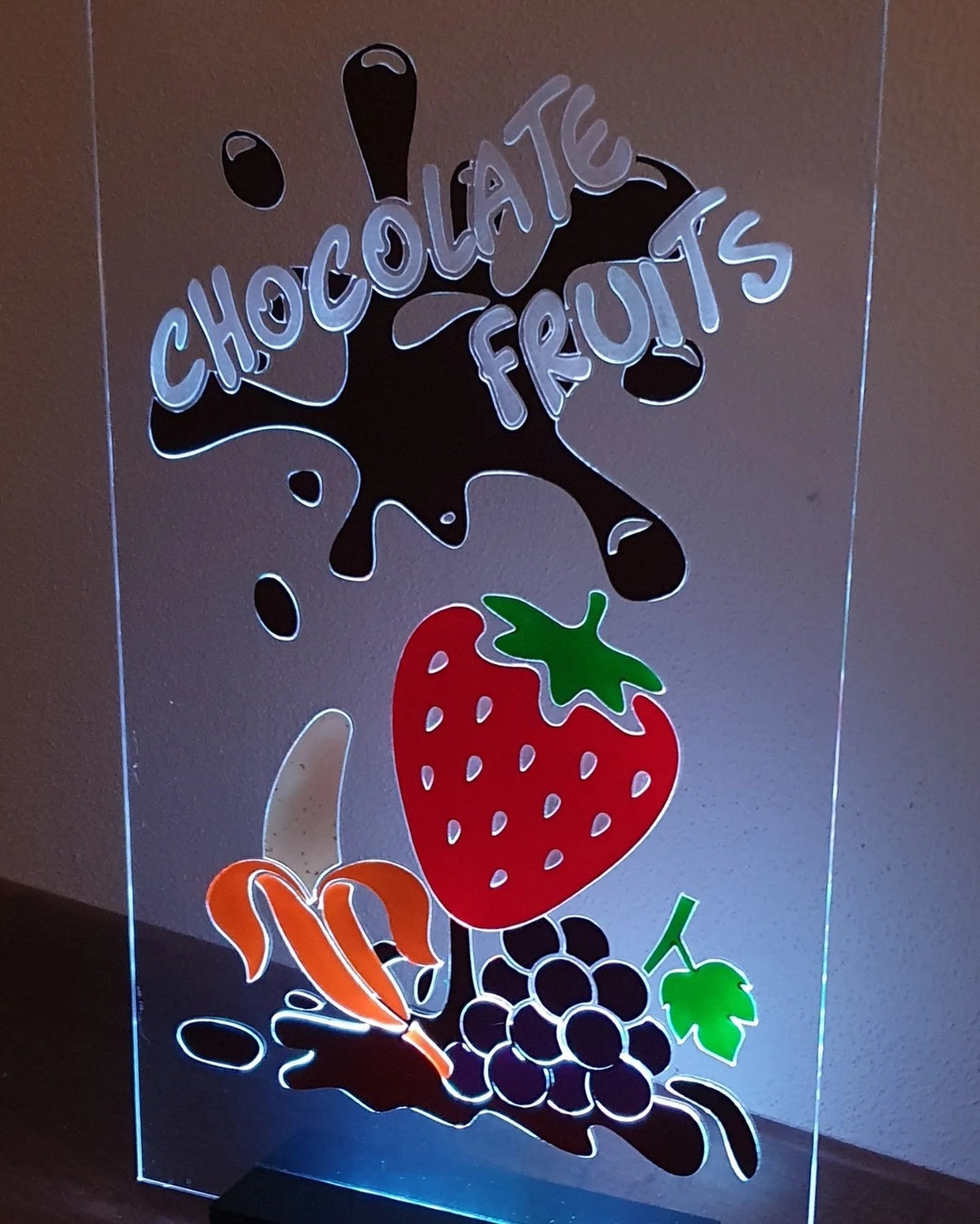 Chocolate Fruits Graphic .SVG .DXF .DWG - Etsy