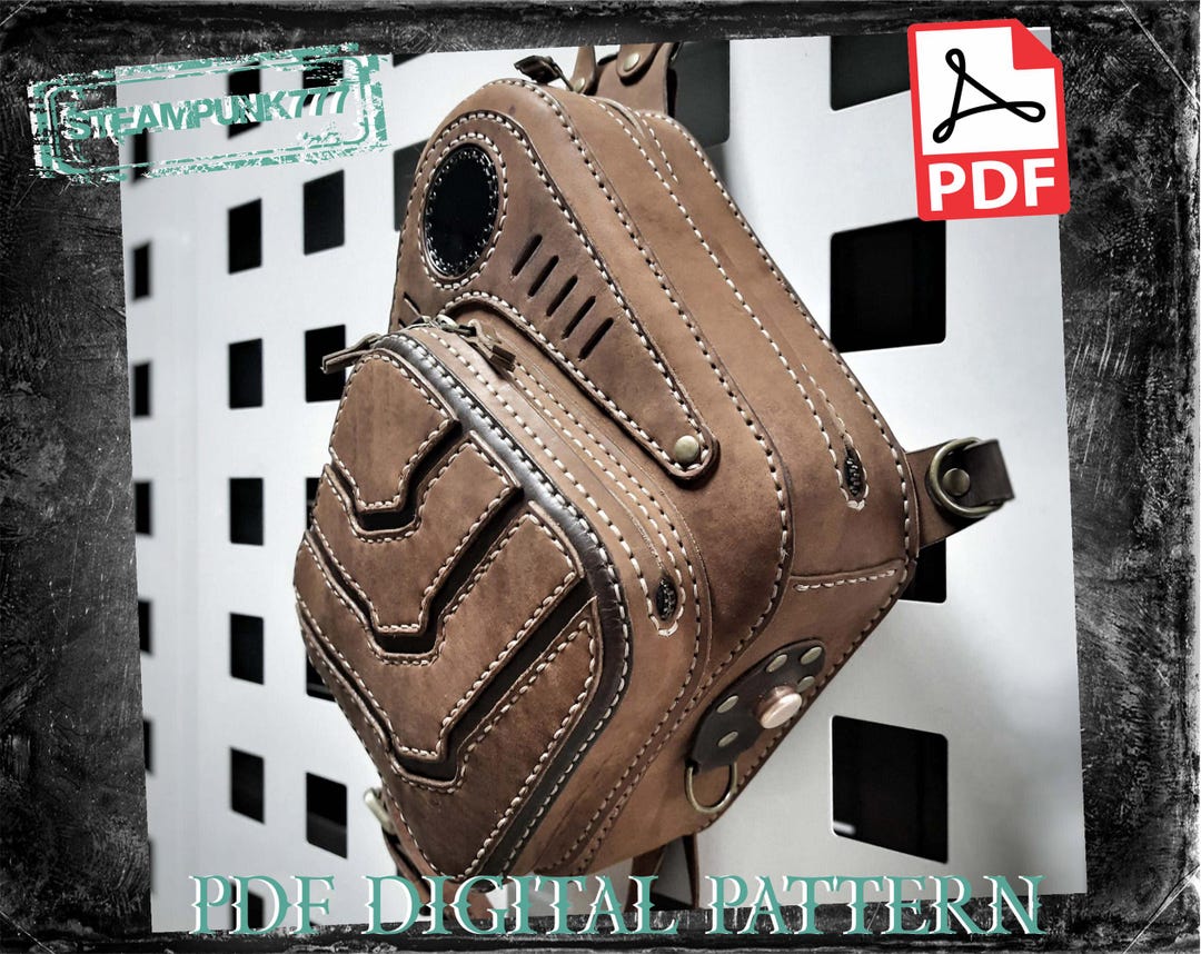 Sling Bag Leather Pattern PDF - Etsy