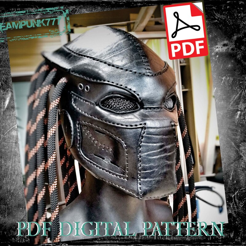 Predator Mask - Etsy