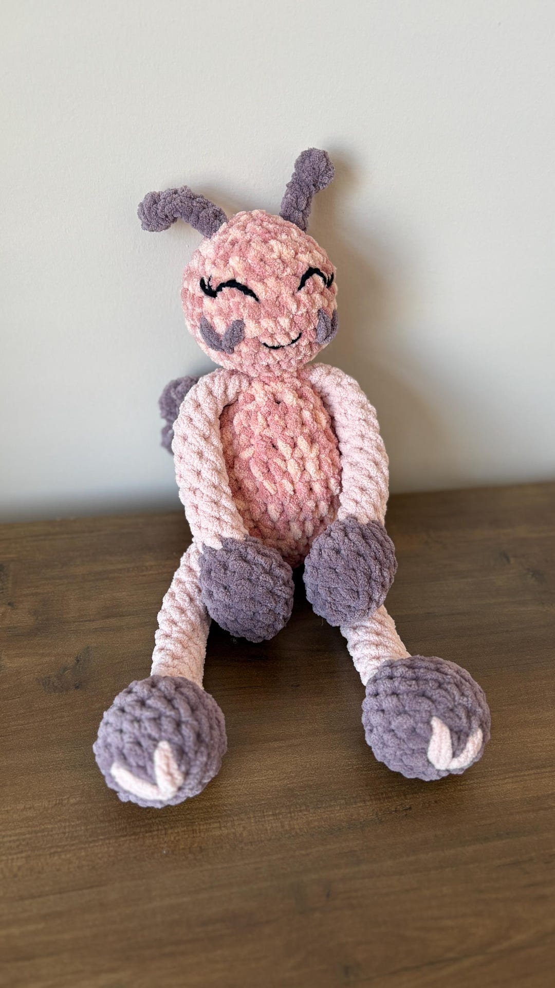 Maeve Hug Bug Plushie | Handmade Love Bug | Medium 14 Inch | Valentine ...