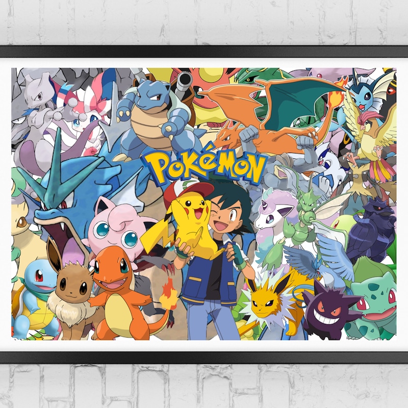 Pokemons Poster - Etsy