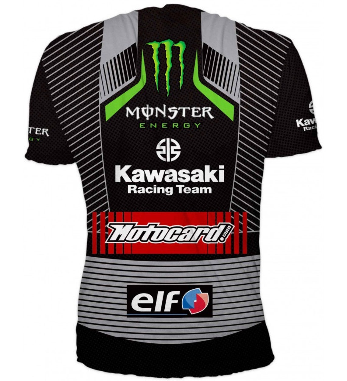 Men’s T-shirt Kawasaki Racing Team Motorsport Size S- 3XL/ 4042/ - Etsy