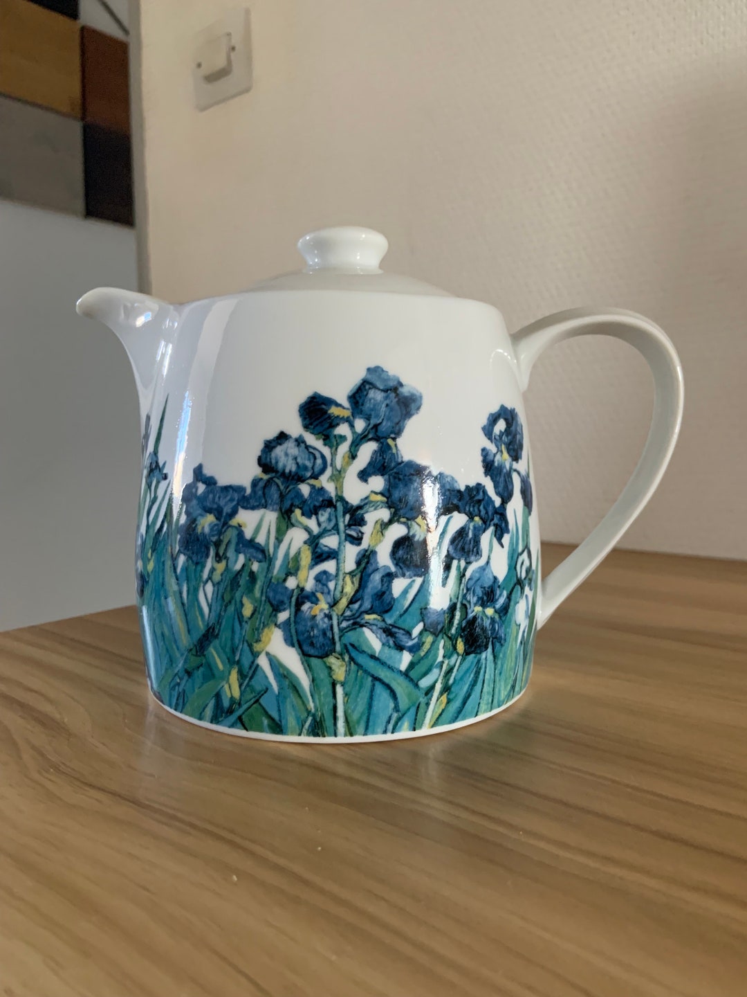 Teapot the Irises of Vincent Van Gogh - Etsy