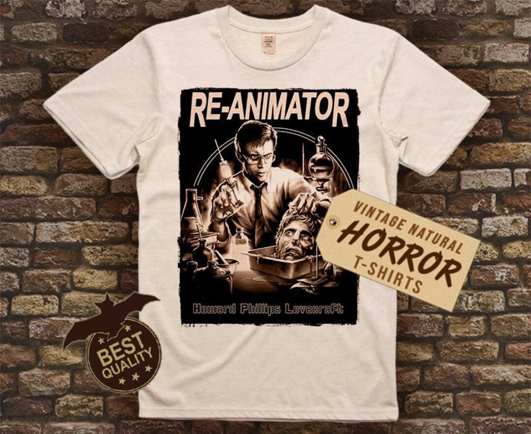 Re-animator lovecraft V13 Horror Movie Poster Vintage Print Sand Color ...