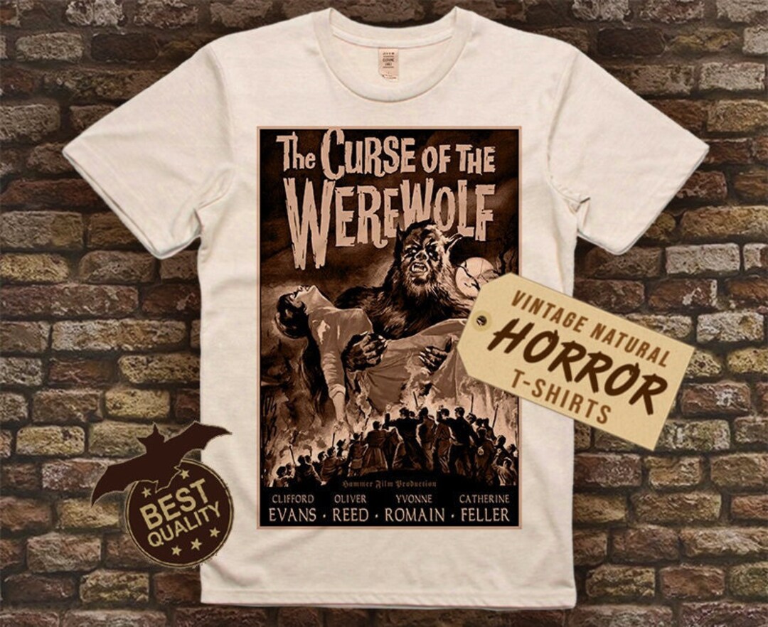 The Curse of the Werewolf V1 Horror Movie Poster Vintage Print Sand ...