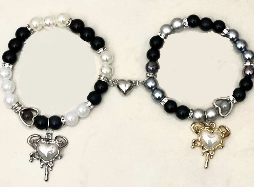 Final Fantasy Beaded Bracelets – Cloud & Tifa Couple Jewelry Set - Etsy