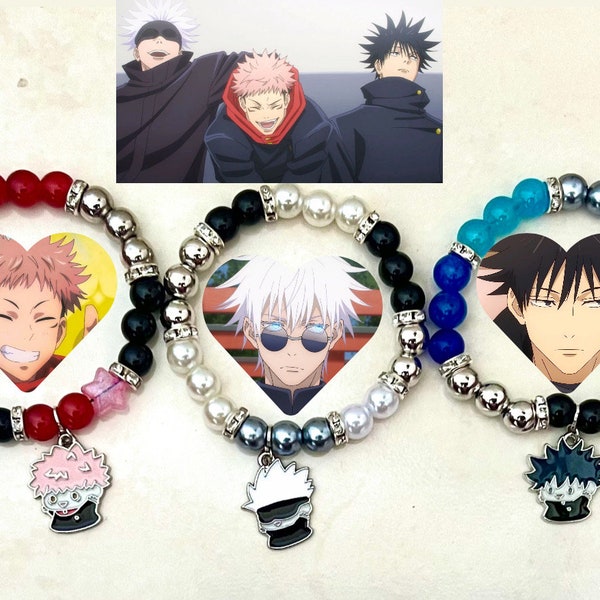 Jujutsu Kaisen Matching Bracelets - Etsy