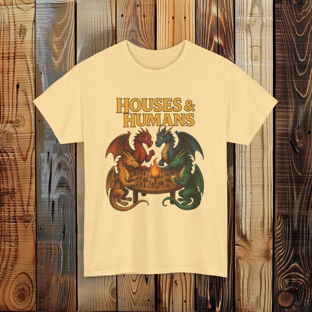 Houses and Humans Shirt, Funny Dnd Tee, Dungeons and Dragons Gift ...