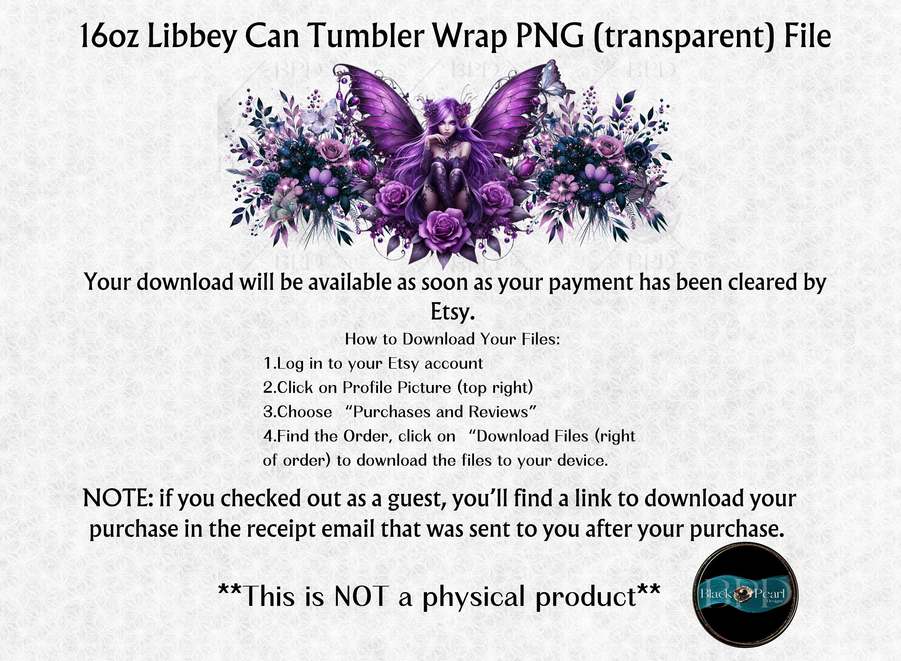 16 Oz Libbey Wrap PNG File Instant Download Perfect for Mockups and ...