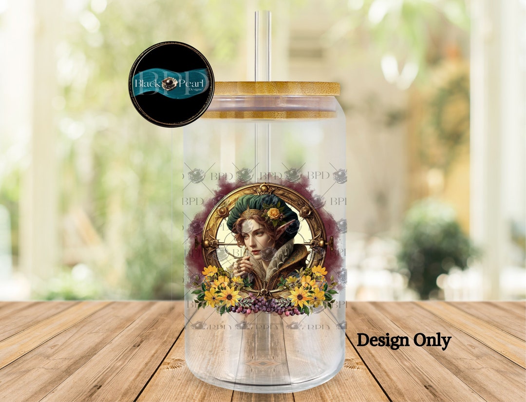 Renaissance Era Elf 5'' Decal PNG Download Tumblers, Libbey Glass, Cake ...