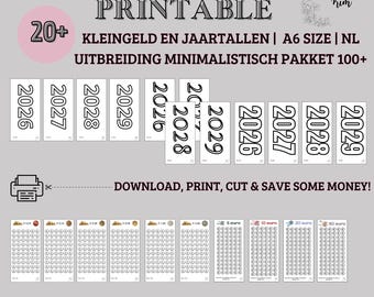 20+ Saving Challenges for Cash Stuffing in Dutch | Coin Change and ...