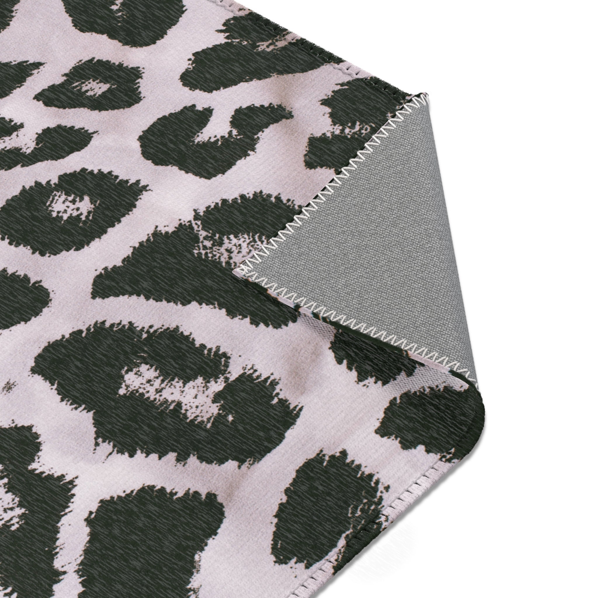 Leopard Print Area Rug - Etsy