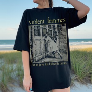 VIOLENT FEMMES SHIRT, Violent Femmes, Violent Femmes T-shirt, Blister ...