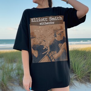 ELLIOTT SMITH SHIRT, Elliott Smith T Shirt, Elliott Smith, Elliot Smith ...