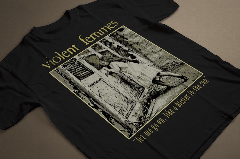 VIOLENT FEMMES SHIRT, Violent Femmes, Violent Femmes T-shirt, Blister ...