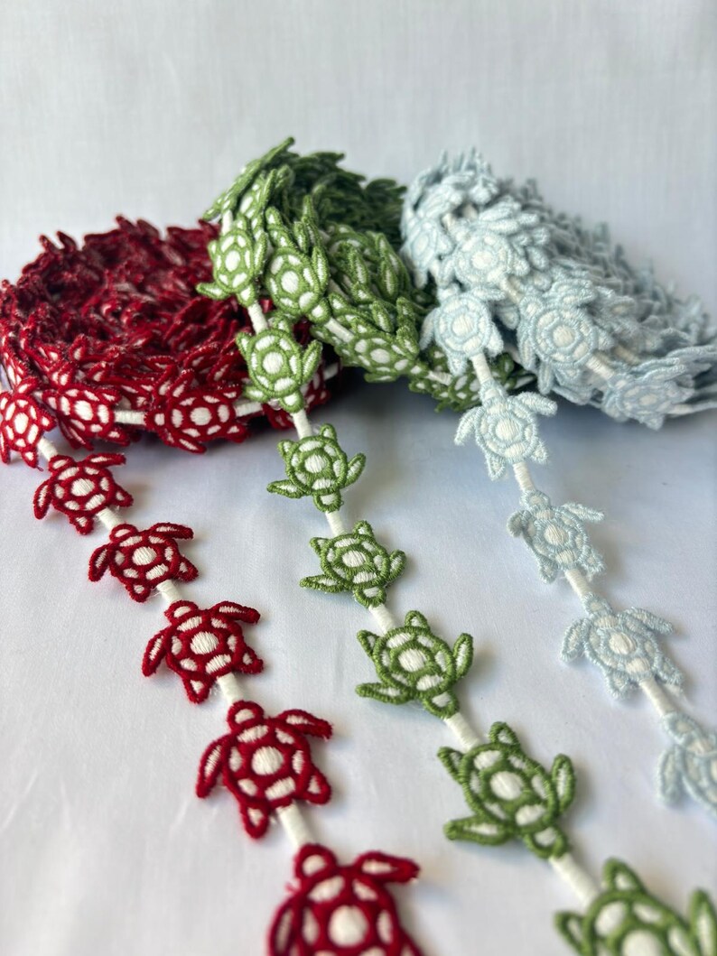 Turtle Ribbon Trim: Unique Crafting Accessory - Etsy