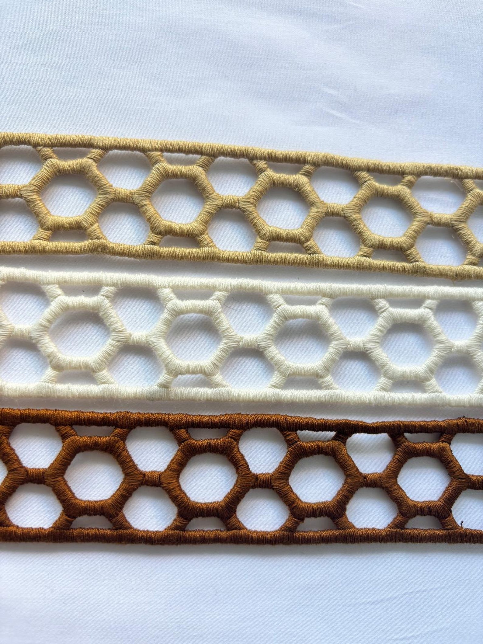 Honeycomb Rope Design Ribbon Accessory Decorative Touch for Gifts and ...